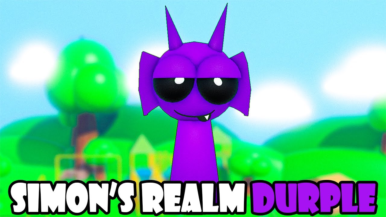 How to get Simon's Realm Durple Badge Morph in 3D Sprunki Multiverse ...