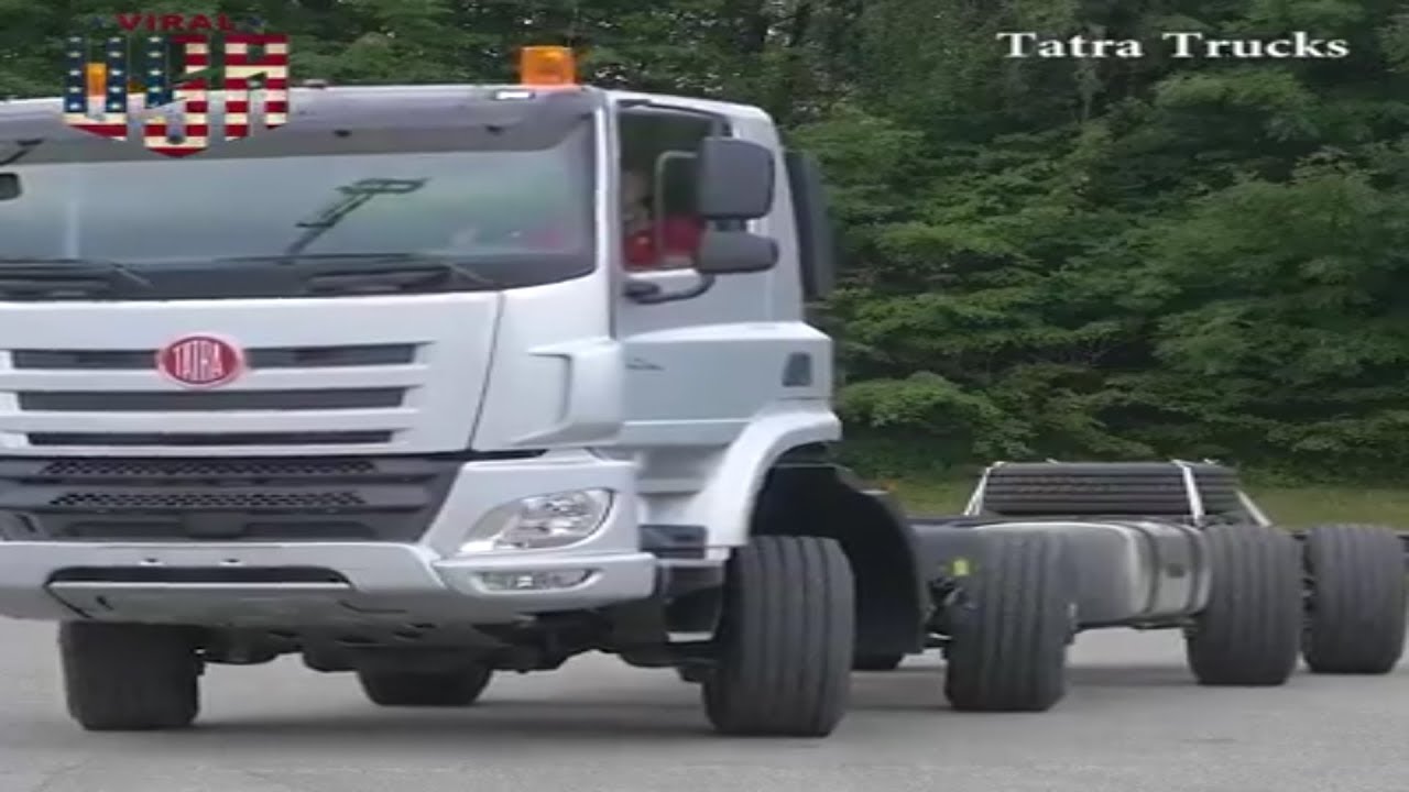 11. STEERED AXLES TATRA TRUCK - Unique Combination - YouTube