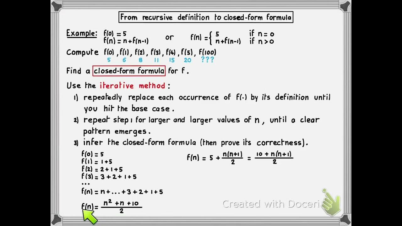 Discrete Structures [Lecture 26 / Segment 2] - Structural induction - Part 2/8 - YouTube