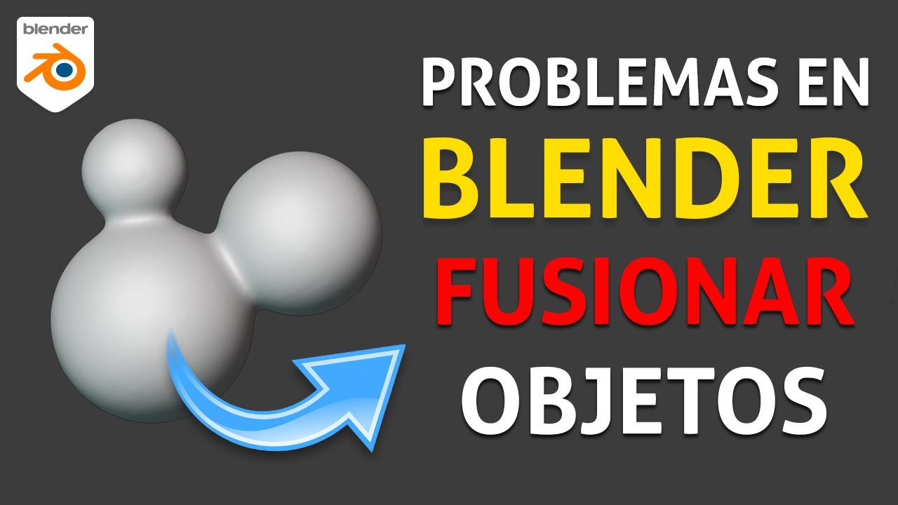 Fusionar objetos con Remesh | Solucionando problemas en Blender - YouTube