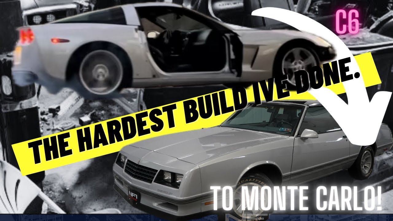 C6 BODY SWAP! C6 to Monte Carlo Drift car! Part 1 - YouTube