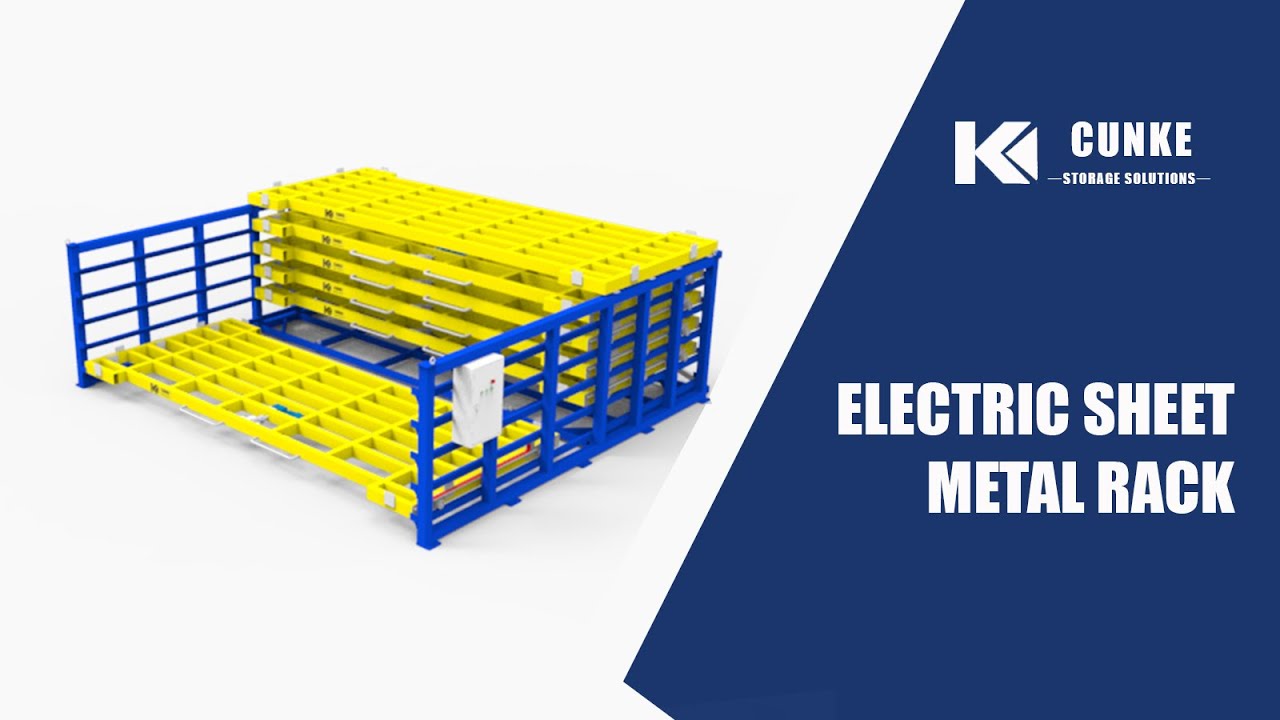 Case Study of CK Electric Roll Out Sheet Metal Rack - YouTube