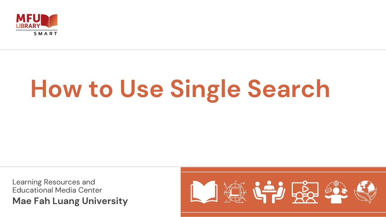 How to Use Single Search - YouTube