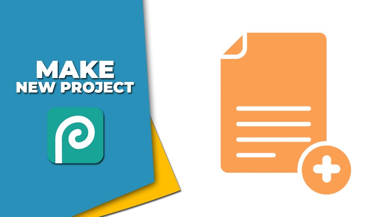 How to make a new project in photopea - YouTube