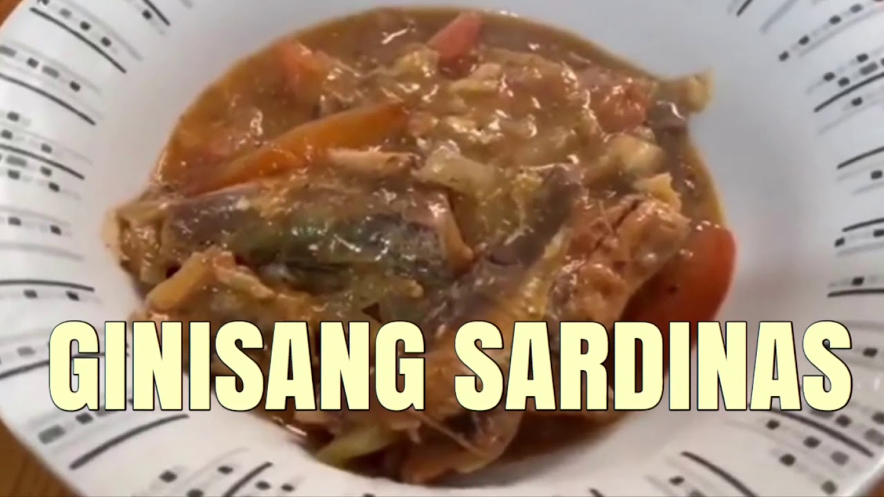 How To Cook Ginisang Sardinas - YouTube