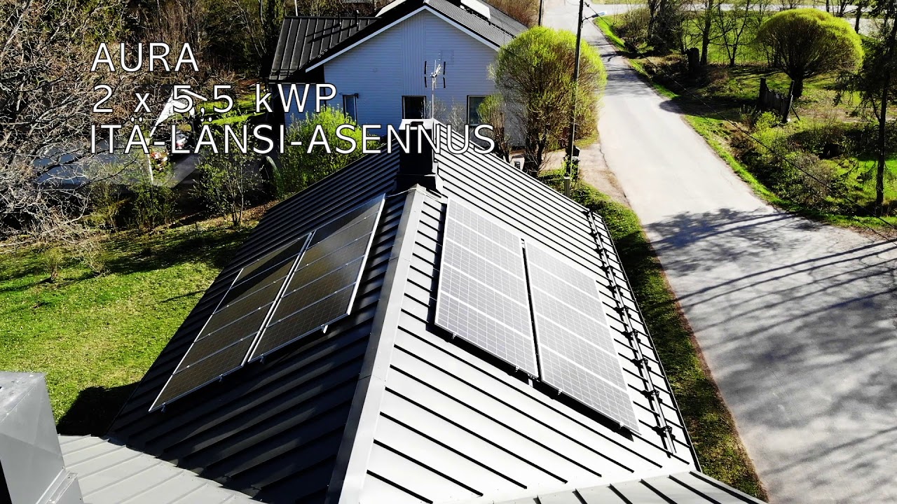 Aurinkovoimaloita Suomessa | Solar power plants in Finland - YouTube