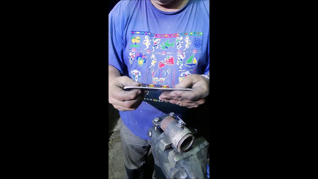Como hacer un CUCHILLO pequeño de desollar - YouTube