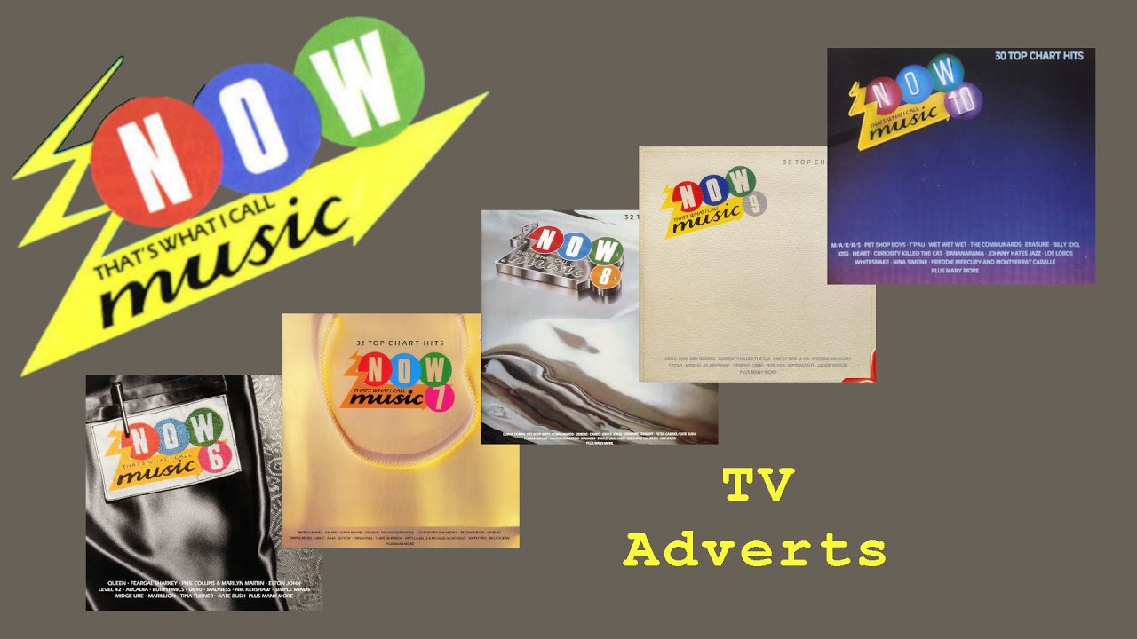 NOW that's what I call music 6 - 10 TV adverts - YouTube