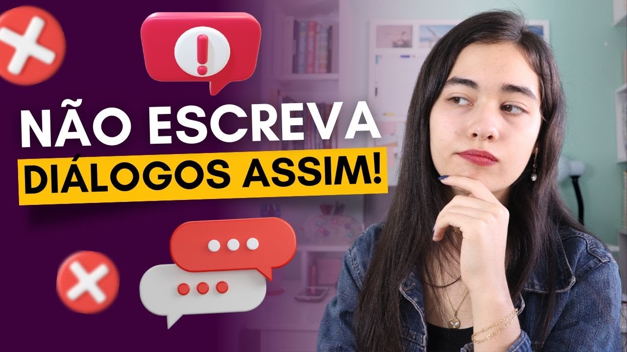 3 ERROS de DIÁLOGOS que Estragam seu Livro | Marina Blanc - YouTube