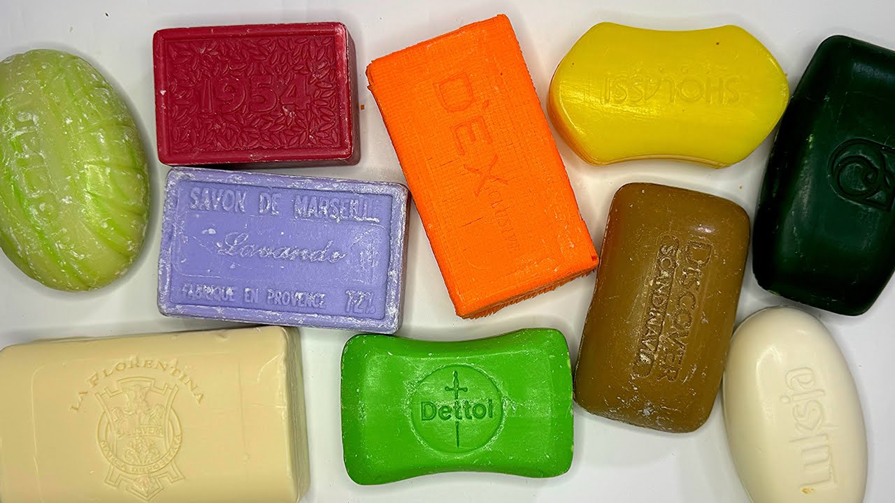 Asmr Soap Cutting / Asmr No Talking / Cutting dry soap - YouTube