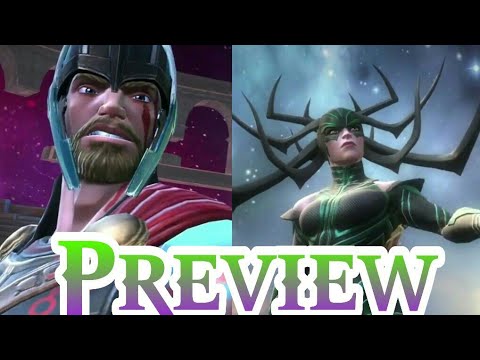 Thor (Ragnarok) And Hela First Preview | Marvel Contest of champions ...