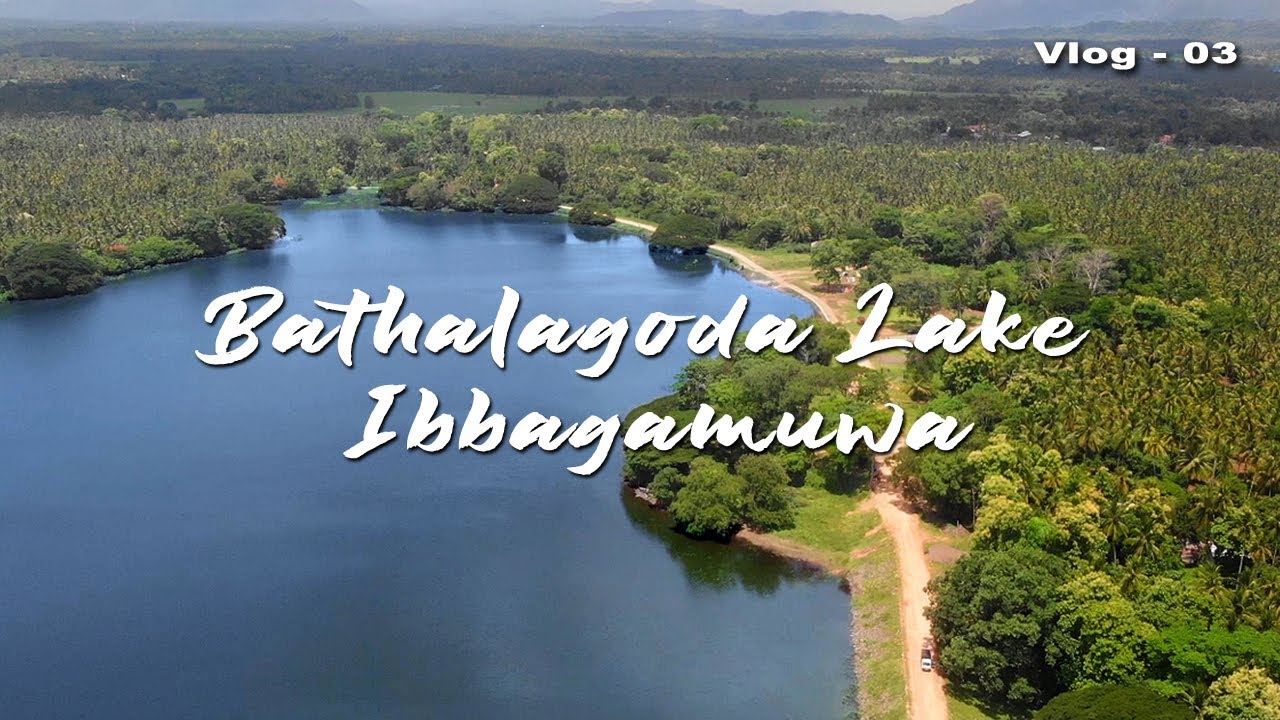 Bathalagoda Lake | Ibbagamuwa | Kurunegala | Aerial View (Vlog - 03 ...