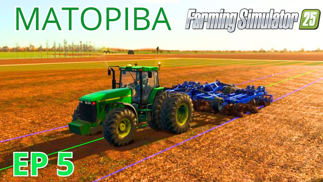 Tillage day - FS25 - EP 5 - Matopiba - YouTube