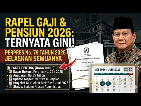 Rapel Gaji & Pensiun ASN 2026 Kapan Cair? Ini Penjelasan Lengkap & Proyeksi Realistisnya