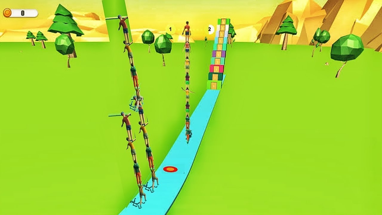 Satisfying Mobile Game: Jump Run, Push Party, Brick Builder 3d, Canvas ...