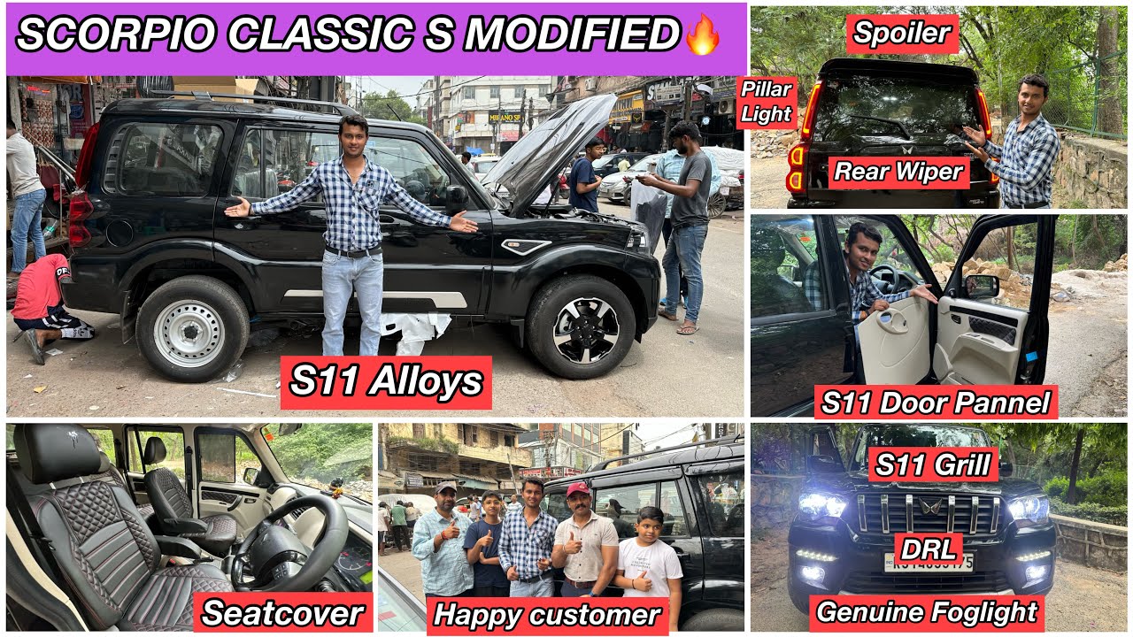 SCORPIO CLASSIC MODIFIED BASE TO TOP🔥SCORPIO CLASSIC S MODIFIED S11🔥 ...