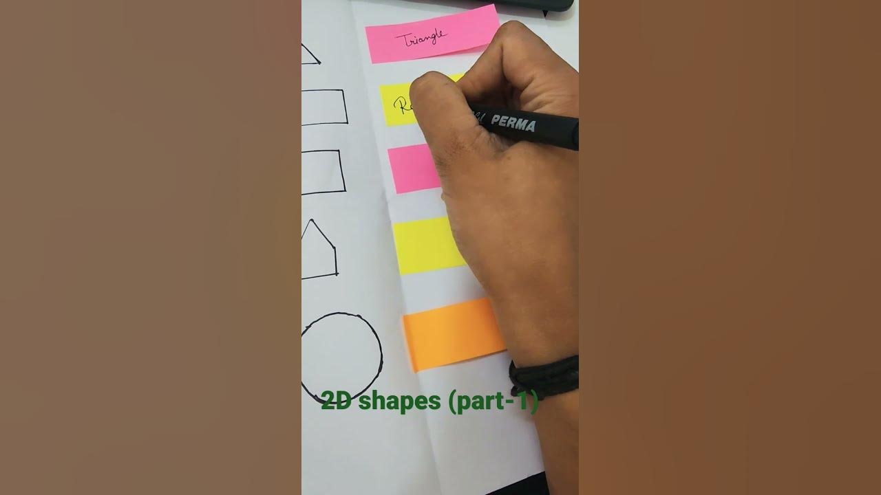 2D shapes (part-1) #shortsfeed #viral #youtubeshorts #shortvideo # ...