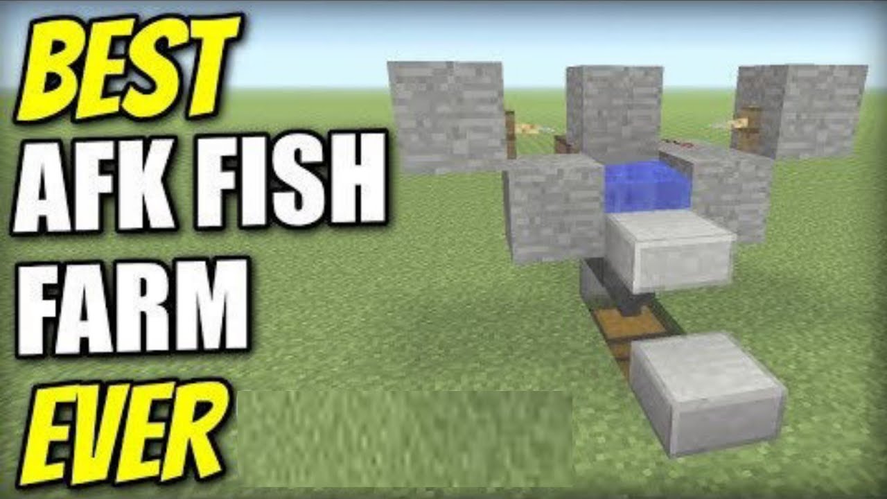 HOW TO MAKE AUTOMATIC FISHING FARM IN MINECRAFT POCKET EDITION - YouTube