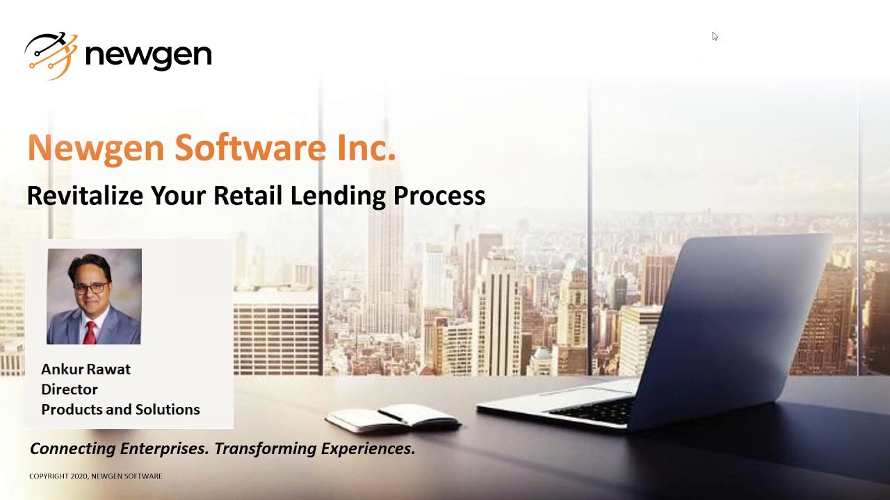 Newgen Webinar: It’s time to Revitalize Your Retail Lending Process - YouTube