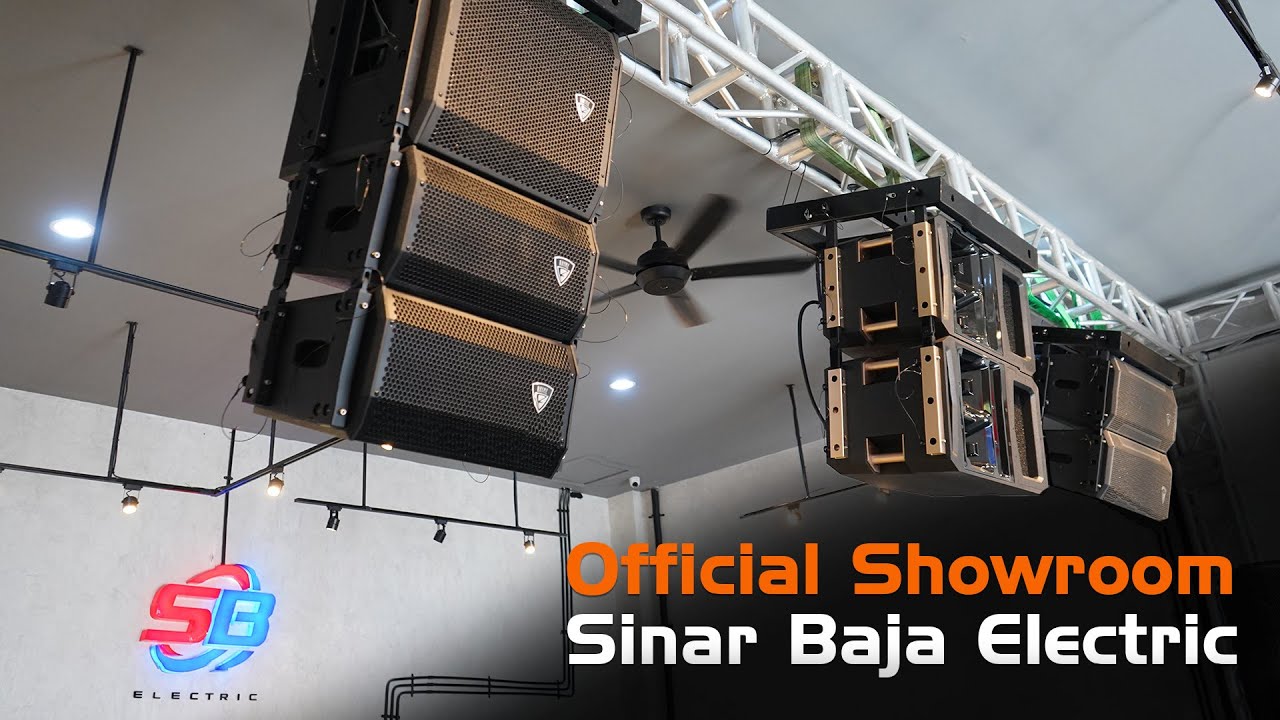 OFFICIAL SHOWROOM SPEAKER LOKAL SINAR BAJA ELECTRIC DI SURABAYA ...