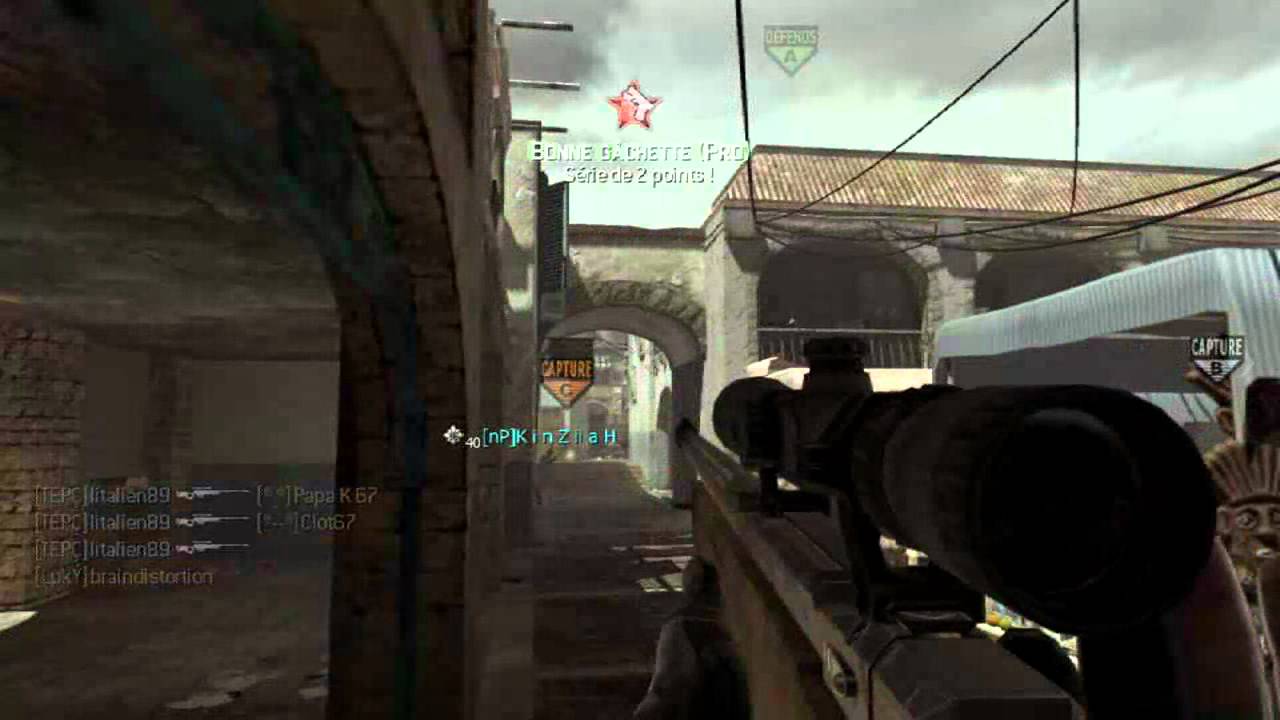 Triple au sniper L118 - MW3 - YouTube