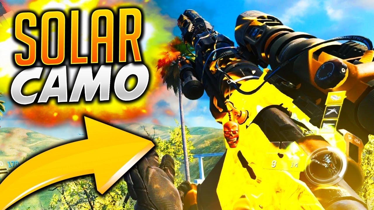 UNLOCKING SOLAR CAMO IN INFINITE WARFARE!!! - YouTube