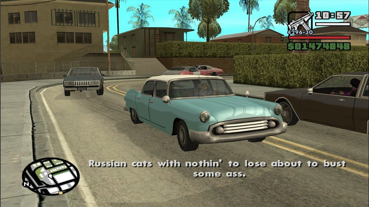 Just Business in Cinematic View - Big Smoke mission 4 - GTA San Andreas ...