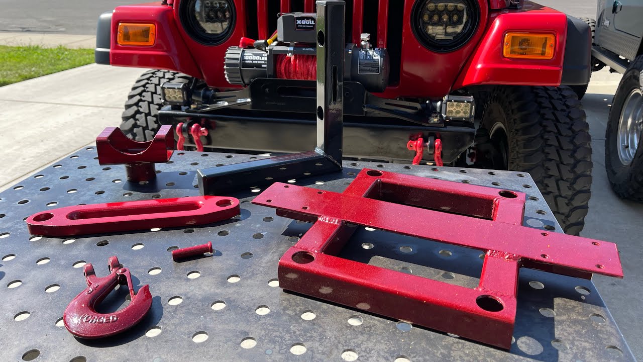 Check Out This DIY Setup For Powder Coating JEEP Parts - YouTube