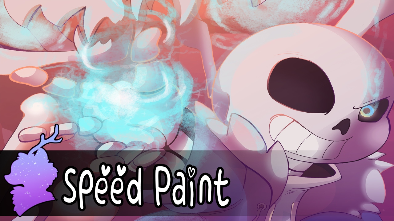 You Wanna Have a Bad Time? (SANS UNDERTALE SPEED PAINT) - YouTube