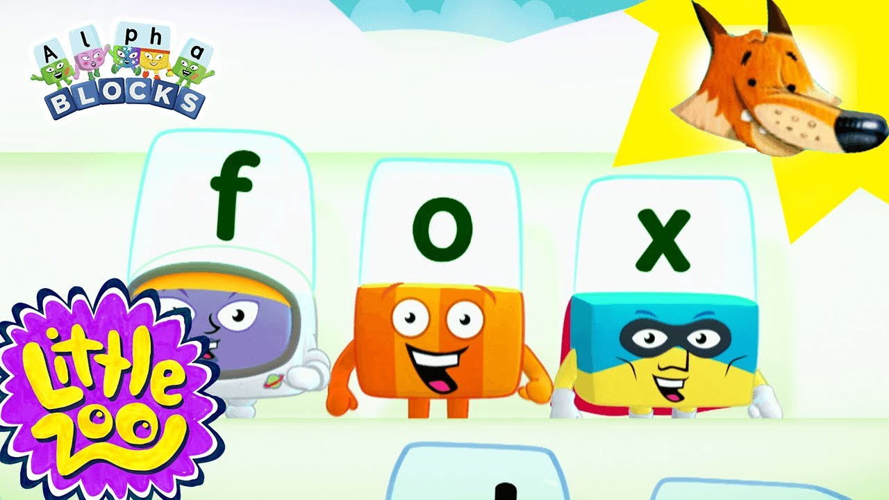 Fox 🦊 | Animation for Kids | @Alphablocks - YouTube