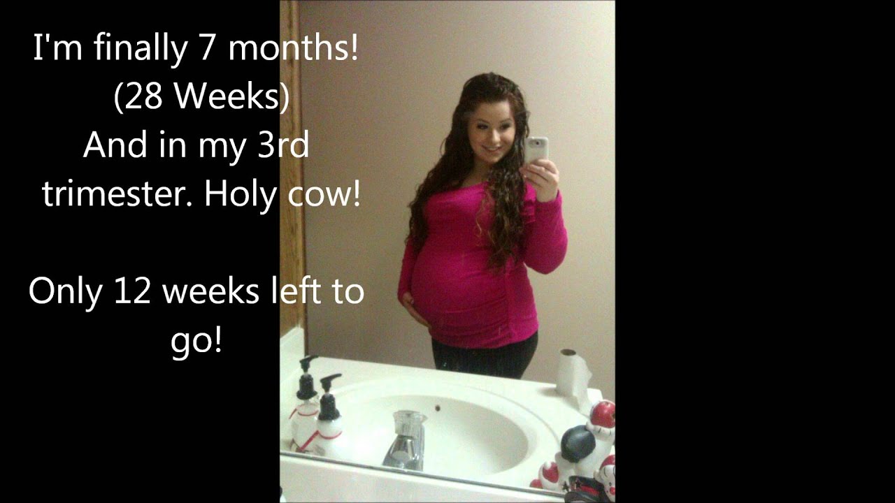 28 Weeks Pregnant! Baby Bump Update - YouTube