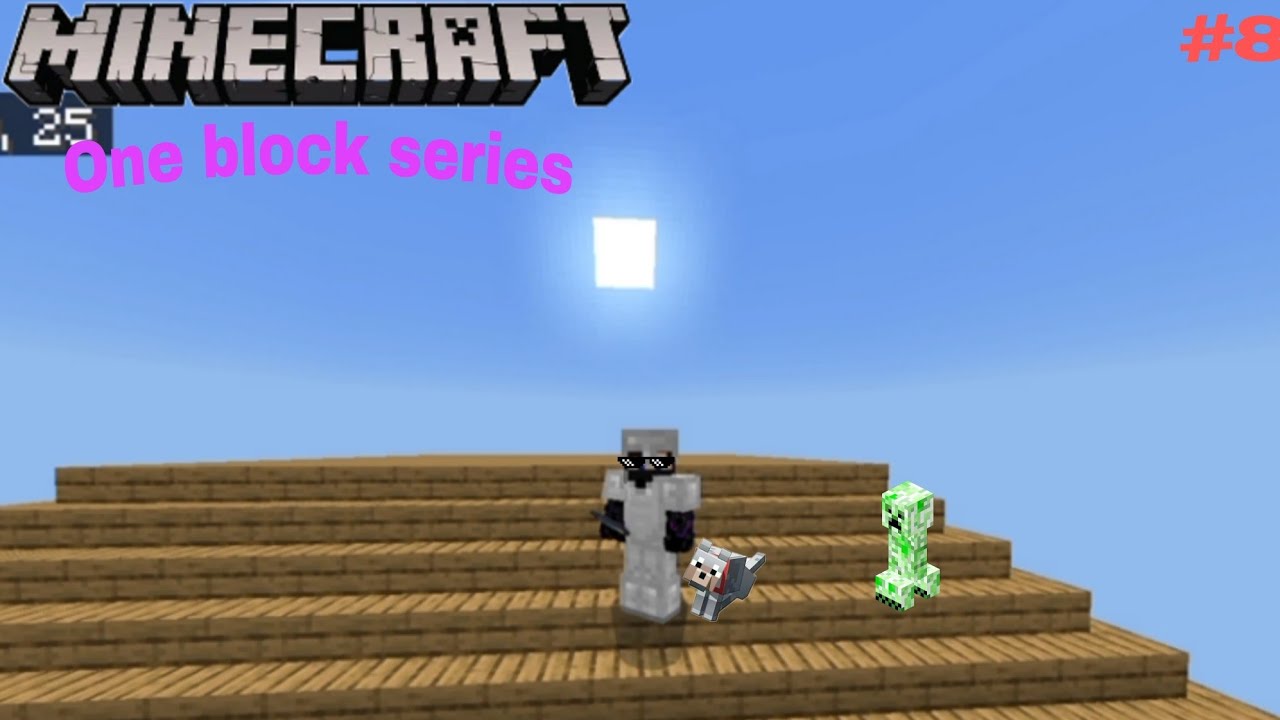 I expand my one block world episode #8 | Minecraft - YouTube