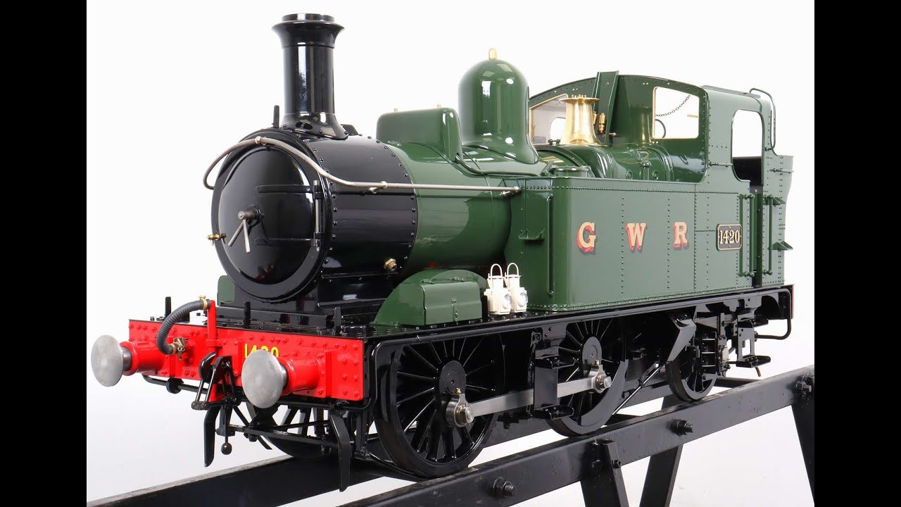 7 1/4 inch gauge GWR 14XX 0-4-2T - YouTube