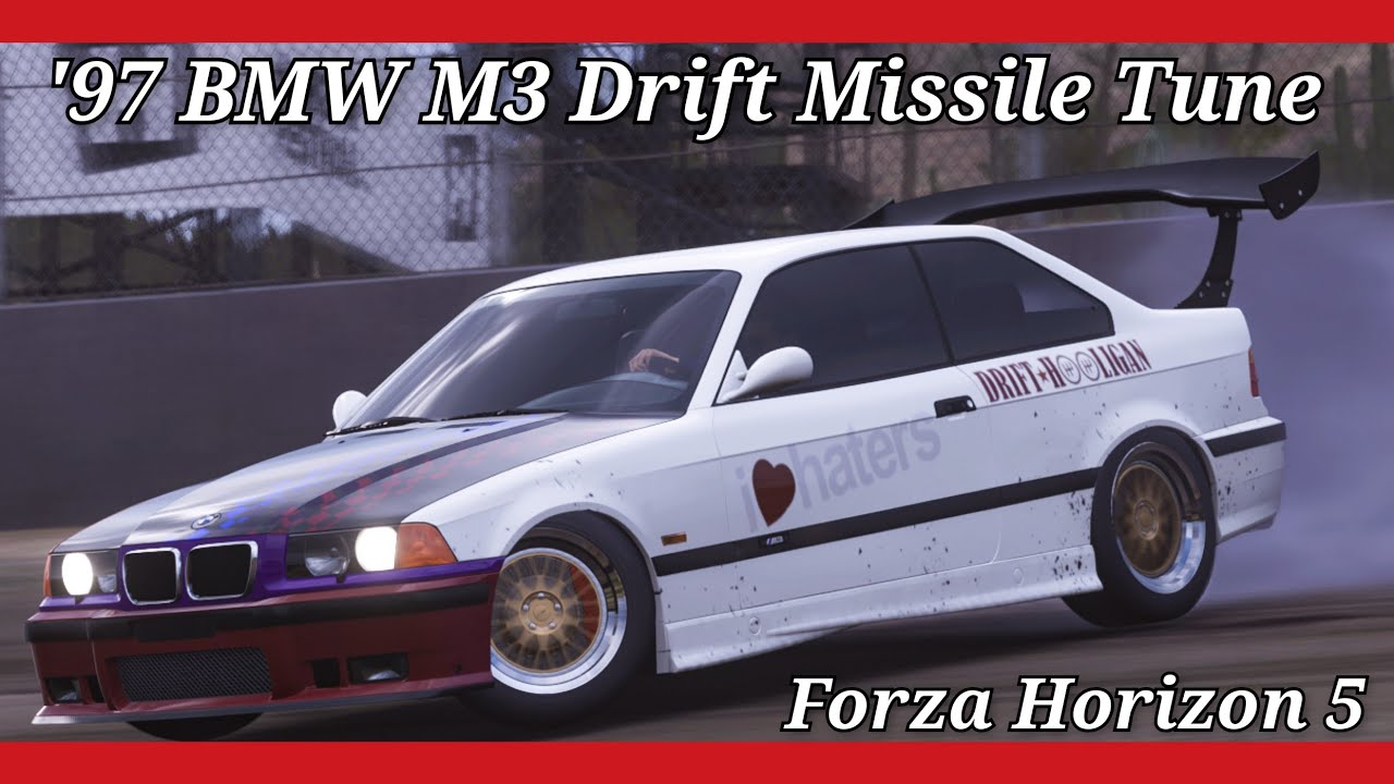 FH5 - Drift Missile Tune - '97 BMW M3 - YouTube