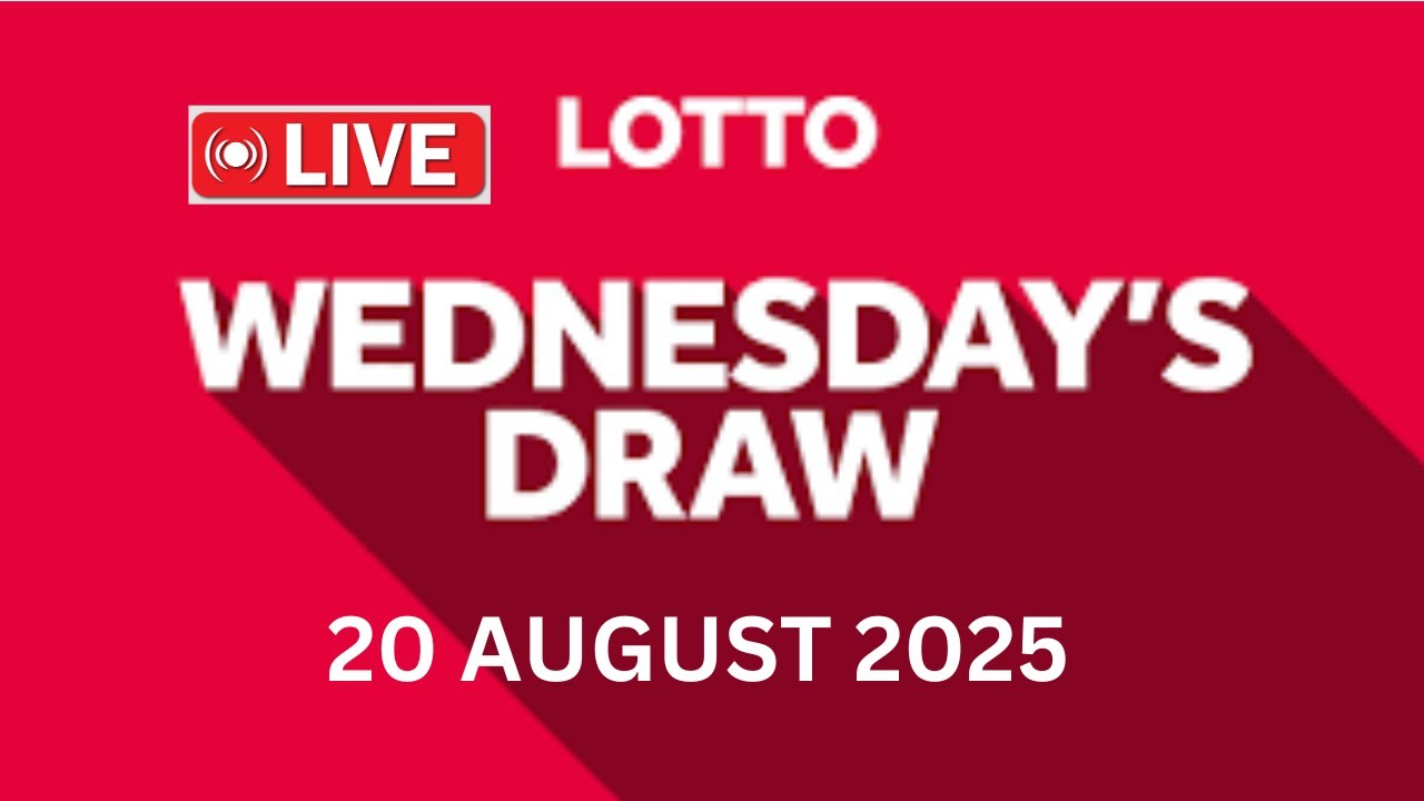 The National Lottery Lotto Draw Live results from Wednesday 20 August ...