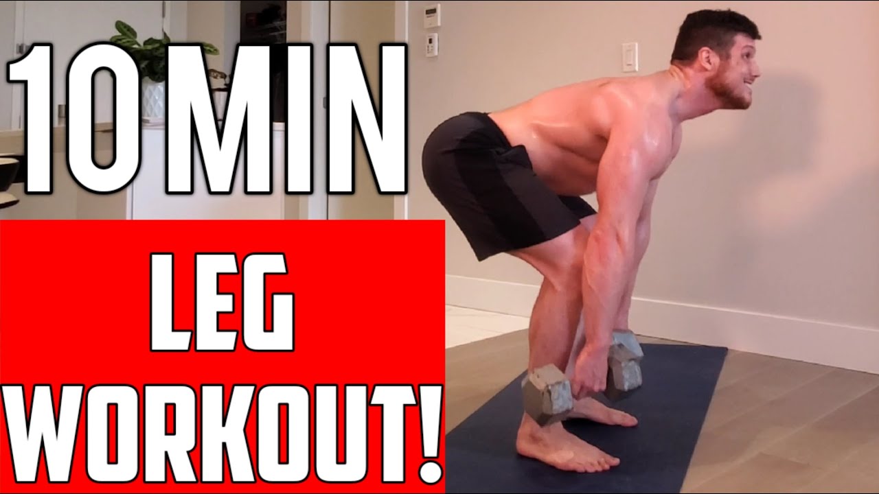 10 Minute Legs and Glutes Workout - Follow Along! - YouTube