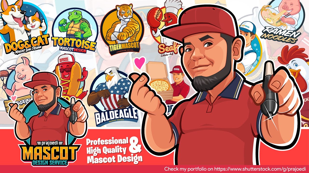 I will make a high quality mascot logo design for you with Unlimited ...