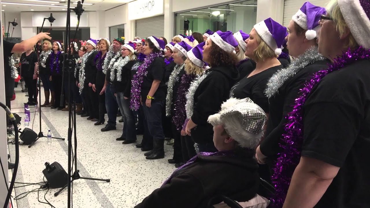 Bracknell Lights - White Christmas November 2014 - YouTube