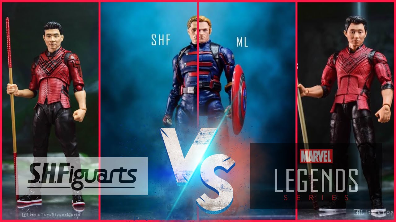 Sh Figuarts Vs Marvel Legends Shang Chi and John F Walker Captain ...