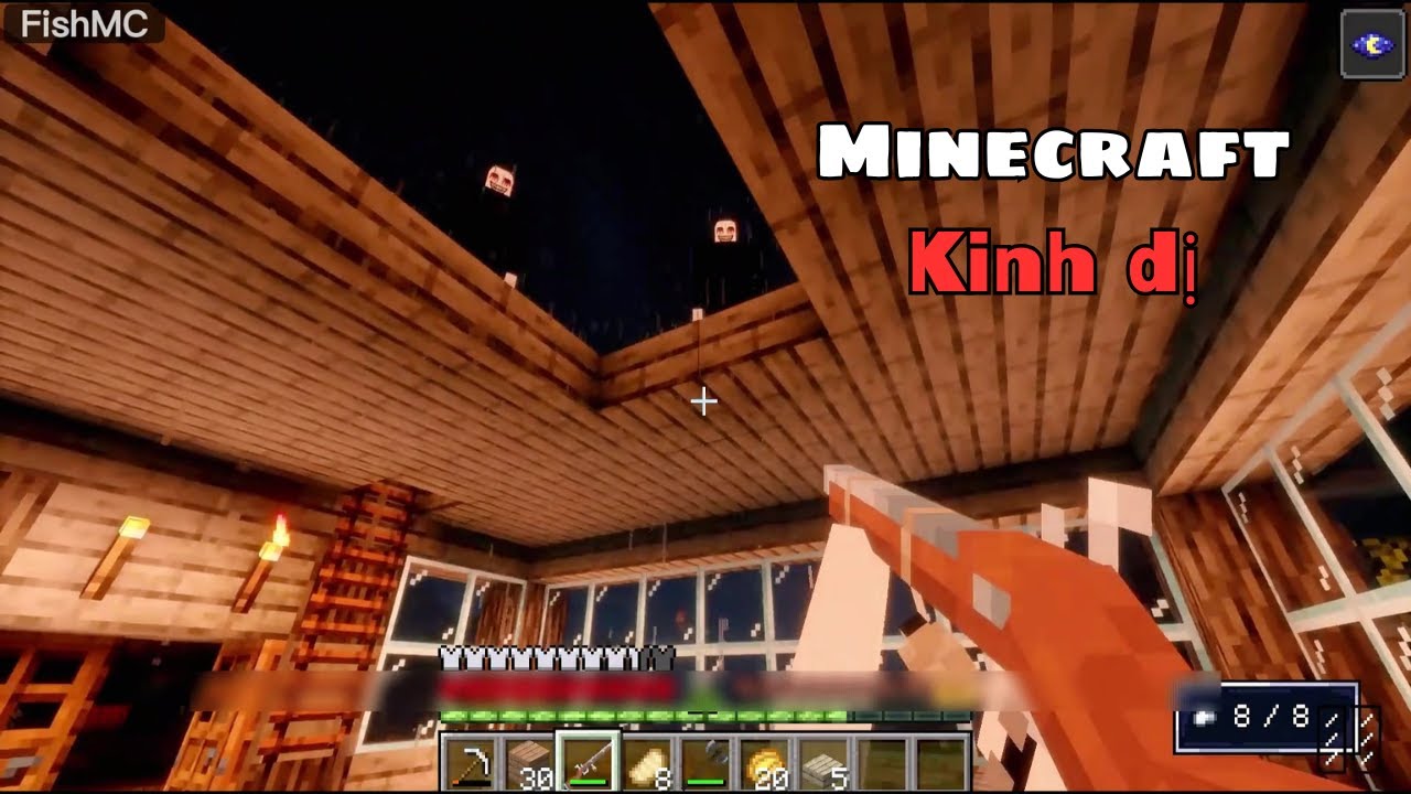 Minecraft Sinh tồn kinh dị_FishMC. - YouTube