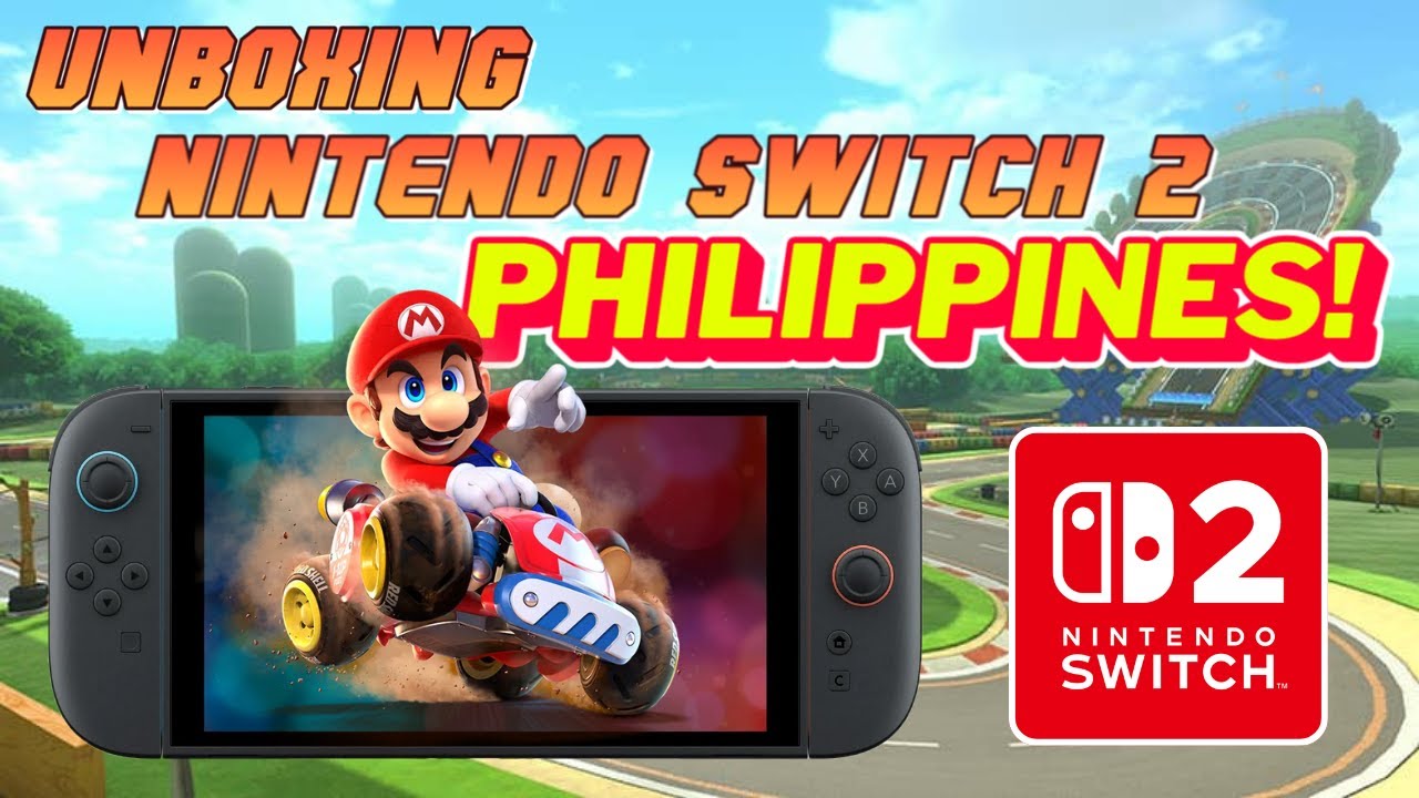Unboxing The Nintendo Switch 2 In The Philippines - YouTube