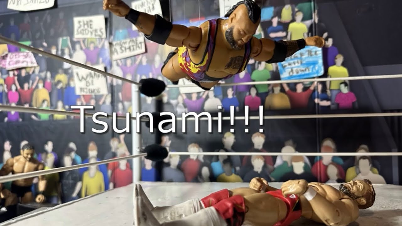 Bronson Reed Tsunami (wwe stop motion) - YouTube