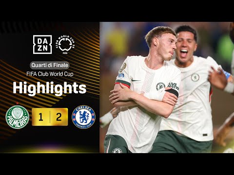 PALMER ed ESTEVAO brillano: in semifinale va MARESCA: Palmeiras-Chelsea 1-2 | FIFA CWC | DAZN