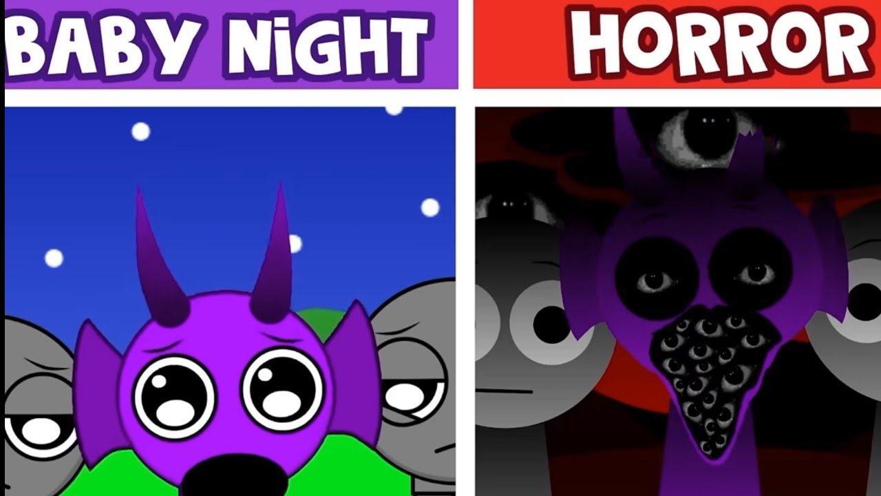 Incredibox Sprunki BABY Version VS Horror Version | Special Mode | New ...