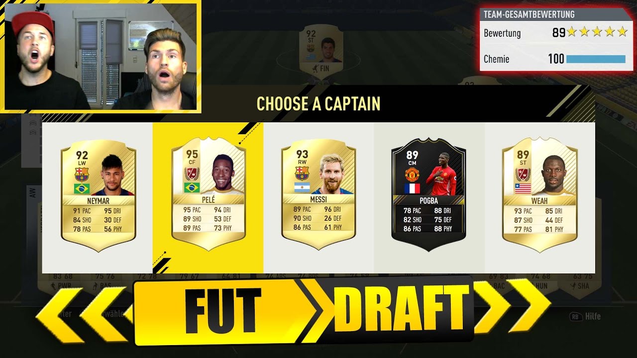 Fifa 17 Unser Bester Fut Draft Best Fut Draft Ever Ultimate Team