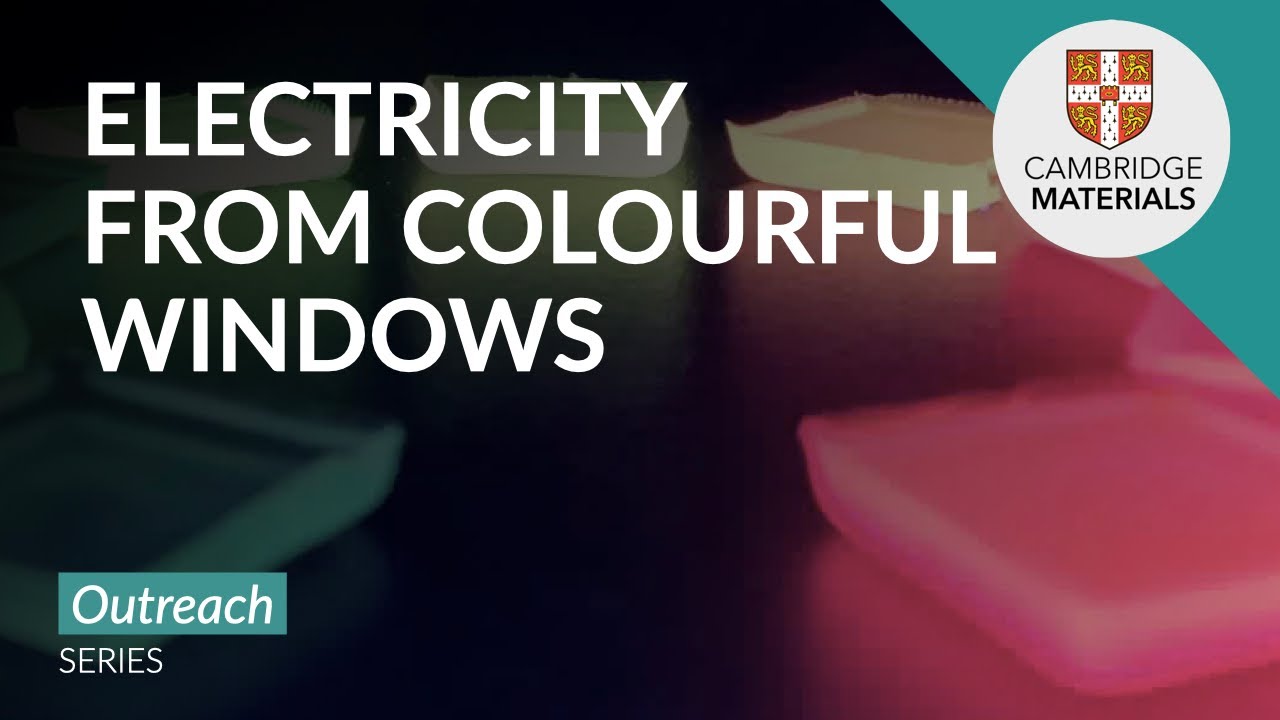Electricity from colourful windows - YouTube