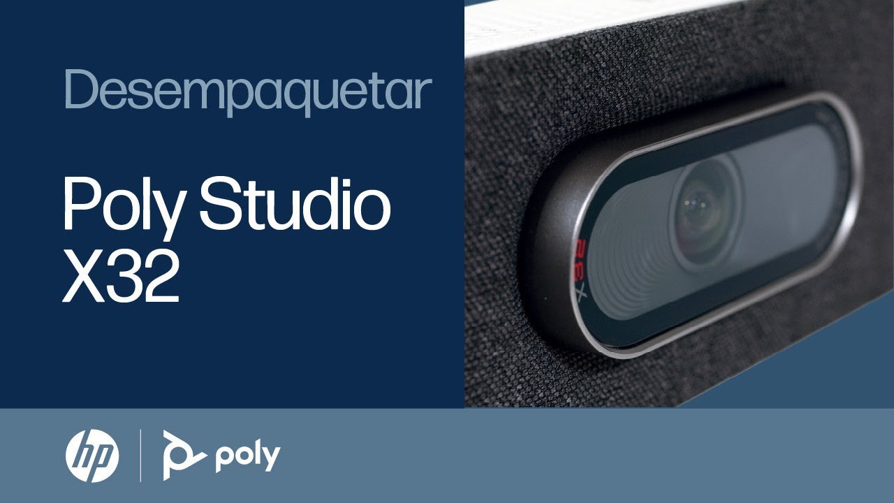 Poly Studio X32: Configuración | Poly | HP Support - YouTube