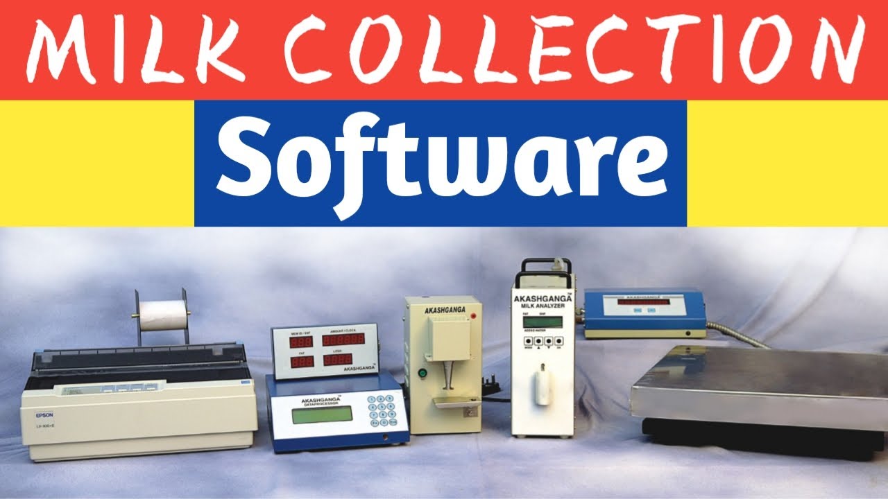 Milk Collection Software Full Details Todays Technology - YouTube