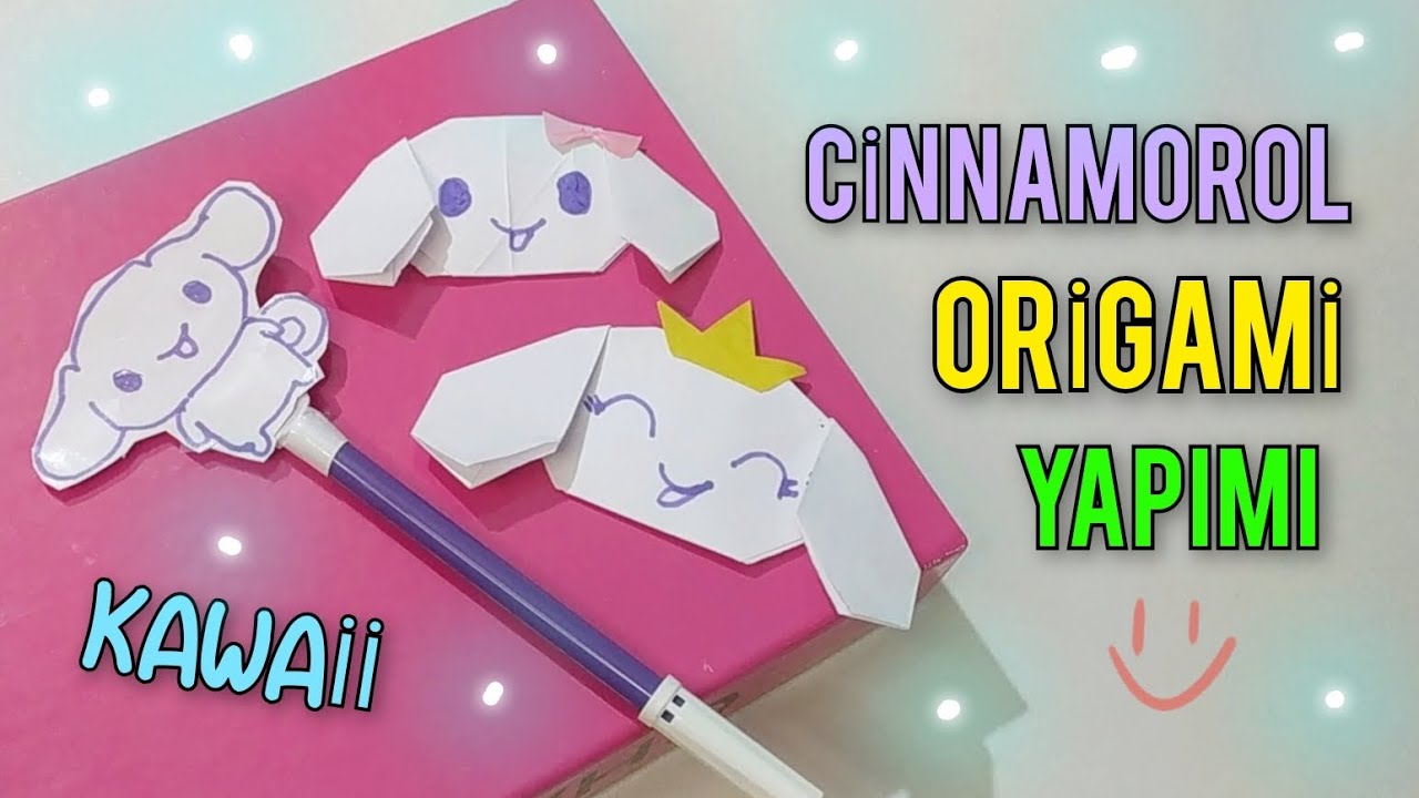 KAWAİİ SANRİO ORİGAMİ YAPIMI😍 KAĞITTAN YAPIMLAR | SANRİO KUROMİ MELODY ...