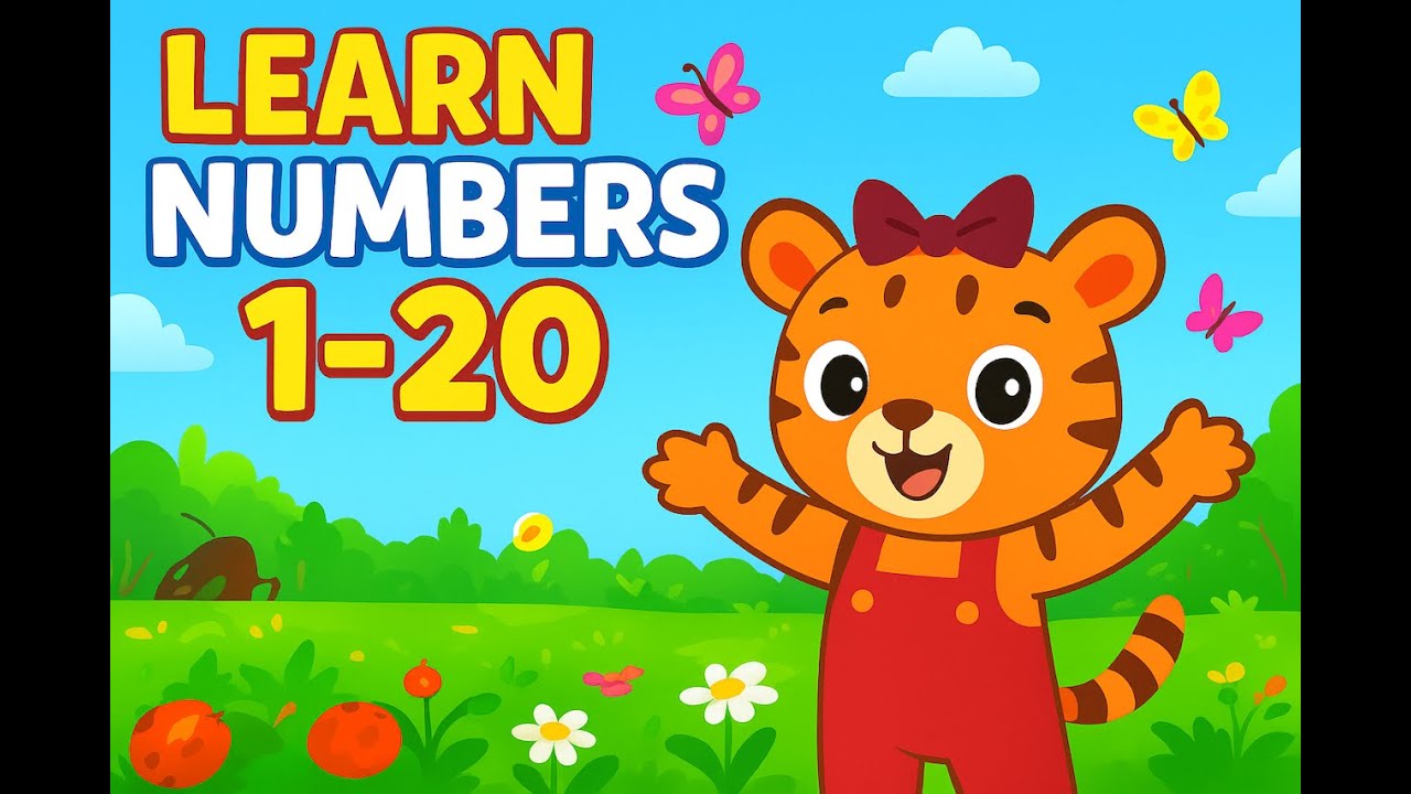 Let’s Count Together! 🧮 Learn Numbers 1–20 with Fun 3D Friends! - YouTube